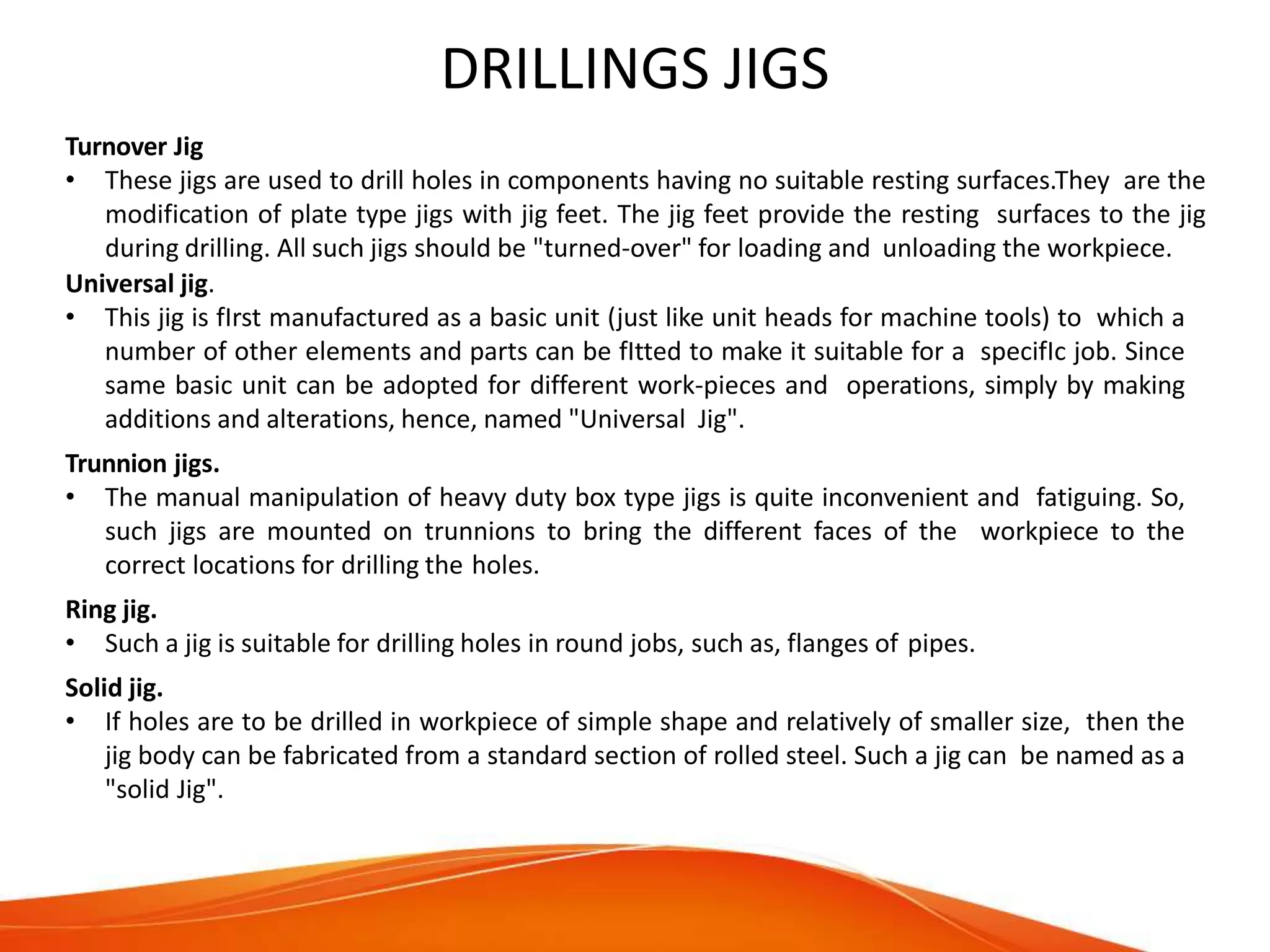 Jigs and there application | PPTX