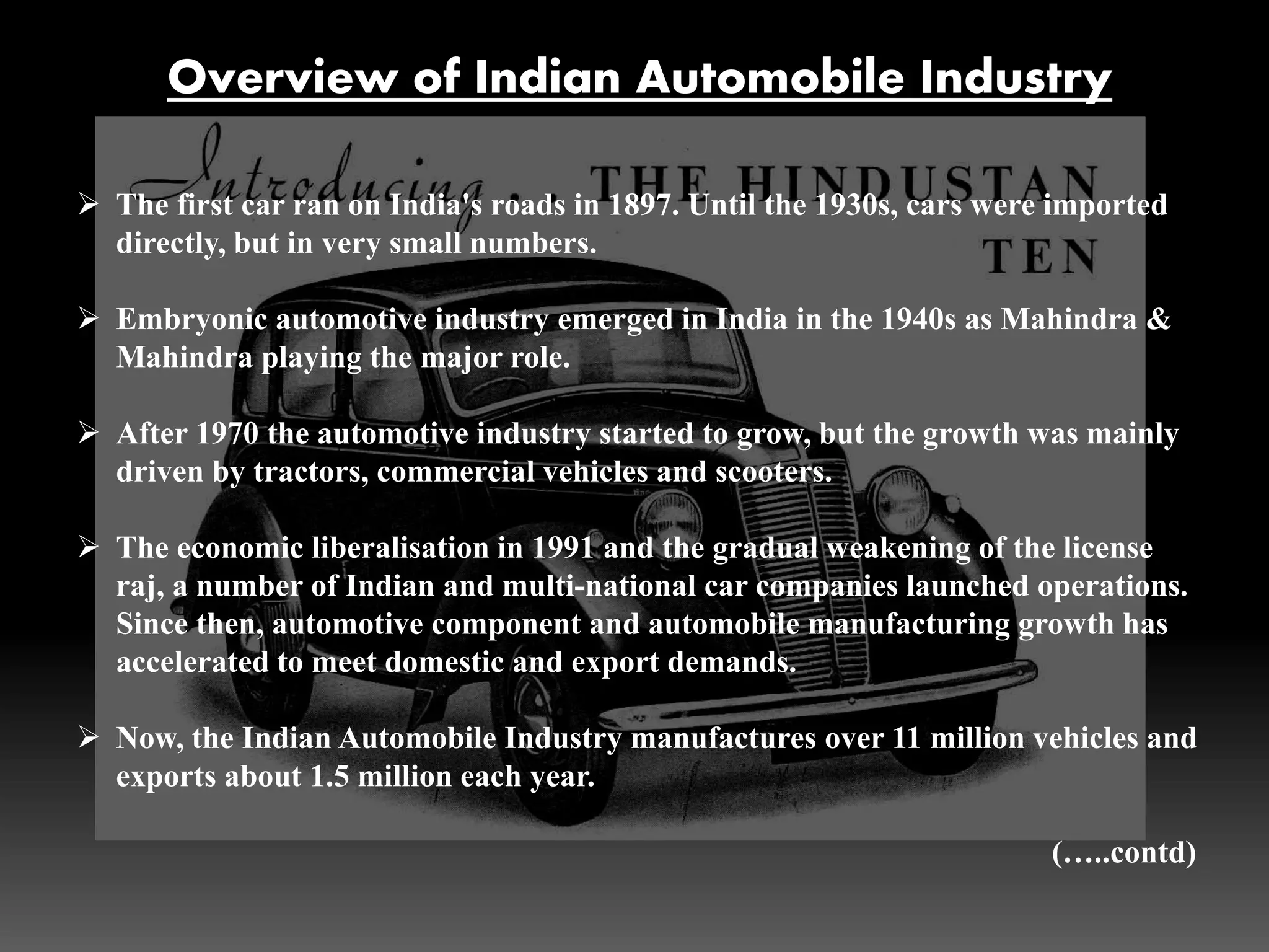 Production in automobile industry | PPTX