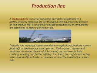 Production lines | PPTX
