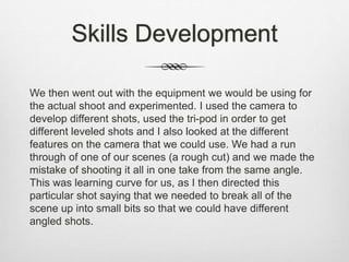 Production Log | PPTX | Screenwriting | Content Production