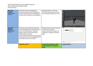 Production log | PPT