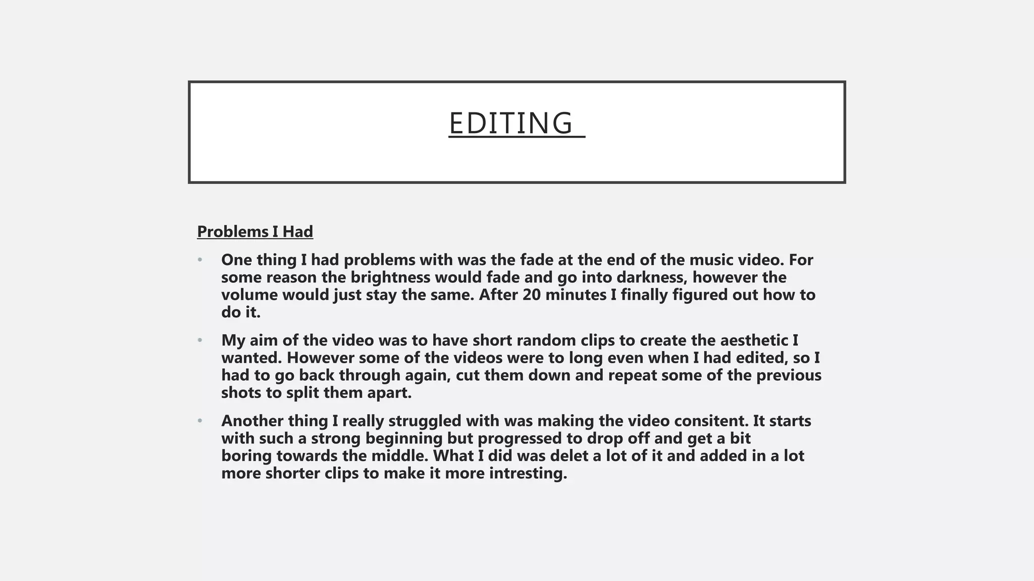 Production log | PPT