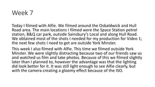 Production log | PPT