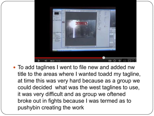Production log editing | PPT
