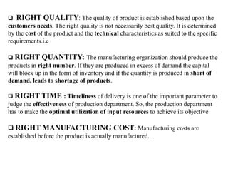 Production management | PPT