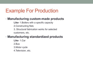 Production management | PPT