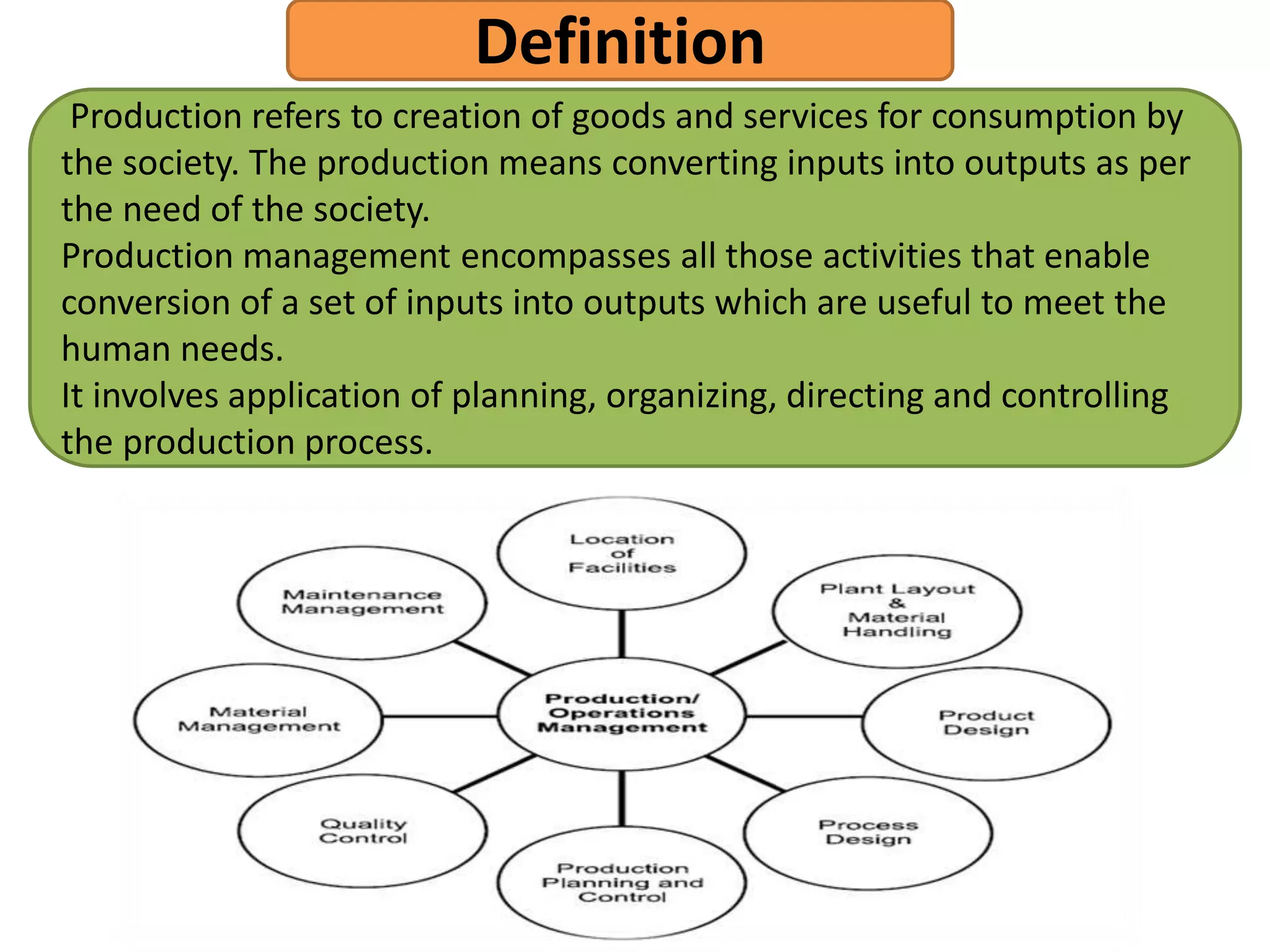 Production management | PPT