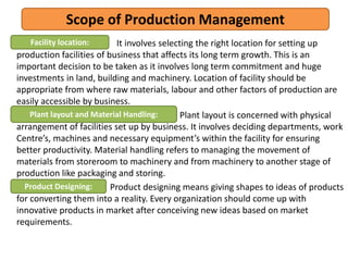 Production management | PPT