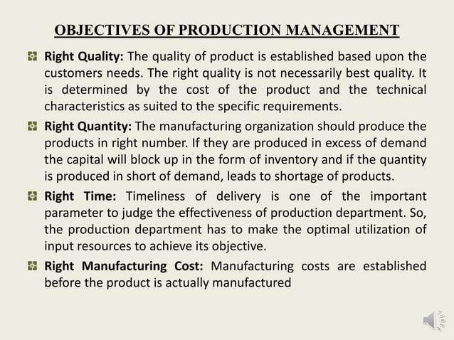 Production Organization & Material Management | PPTX | Manufacturing ...