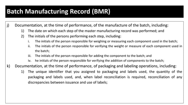 production management and batch Record maintenance.pptx