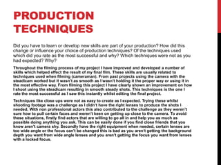 Production management evaluation 2015 | PPT