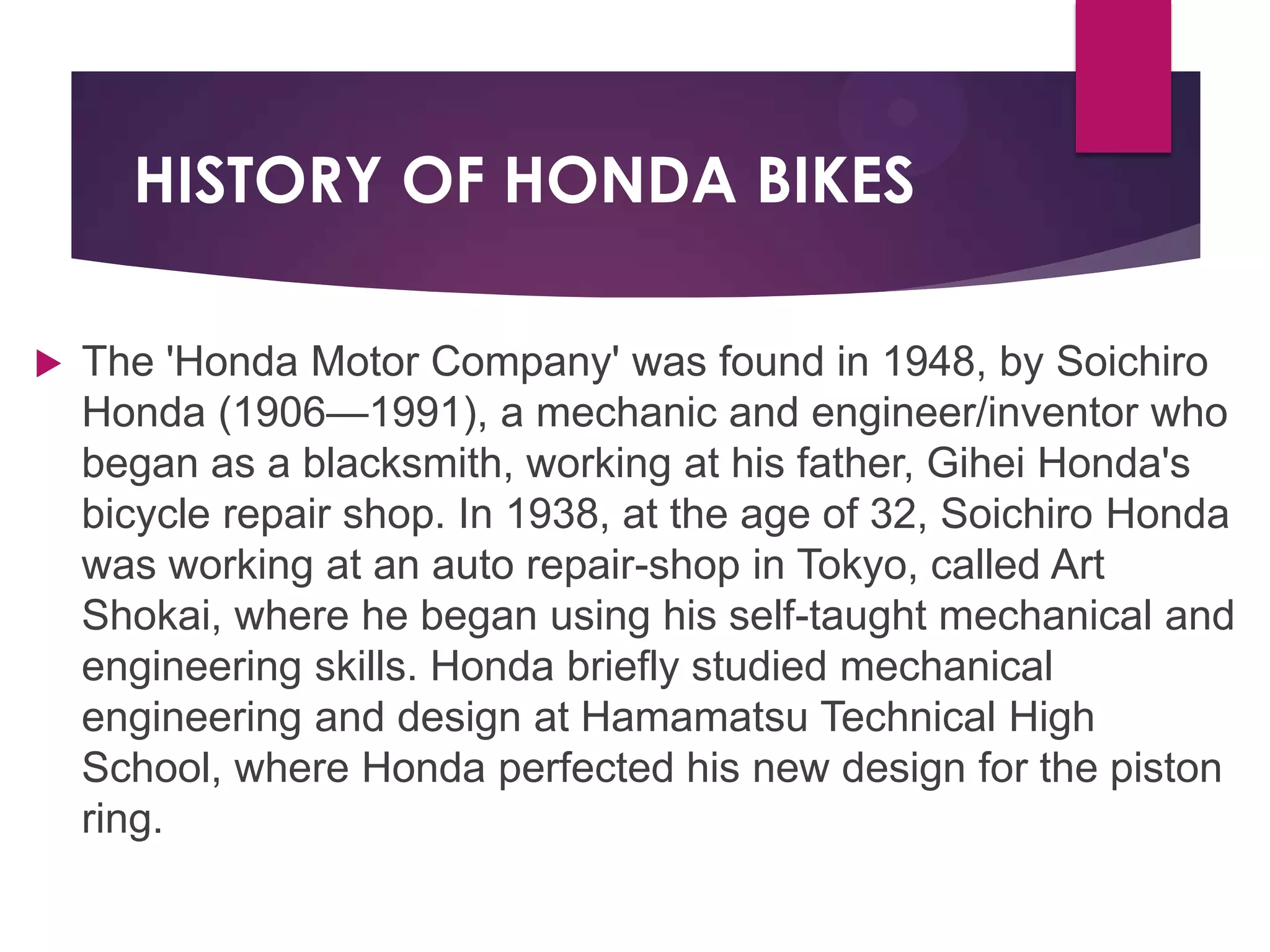 Production Management - Honda | PPTX