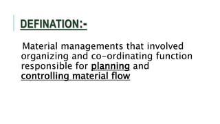 Production managements mph 10 | PPTX