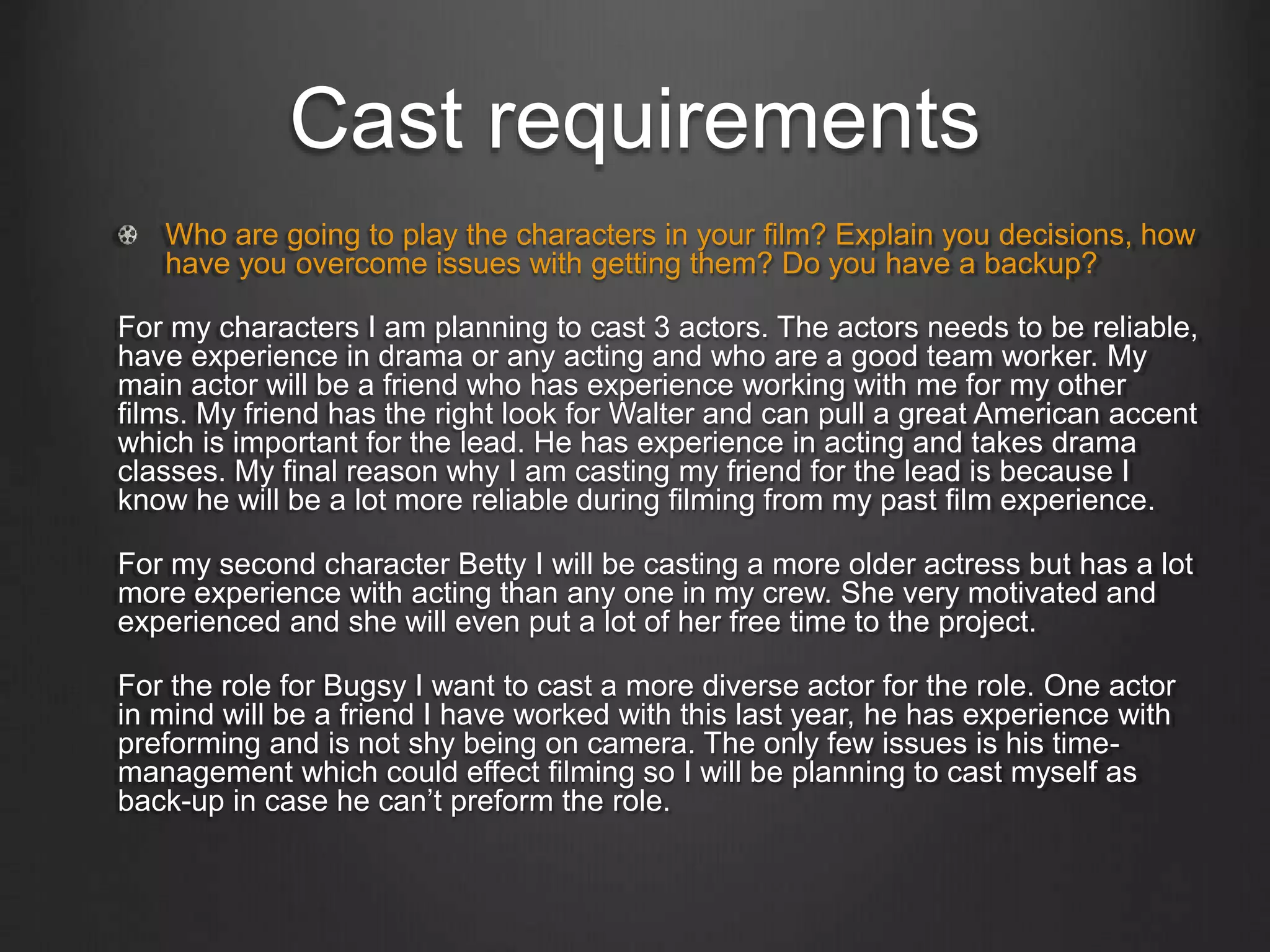 Production Management Stage 2 Proposal & Pitch | PPT