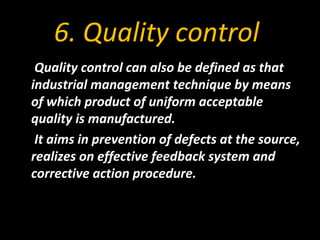 Production management v | PPT | Manufacturing Industry | Industries