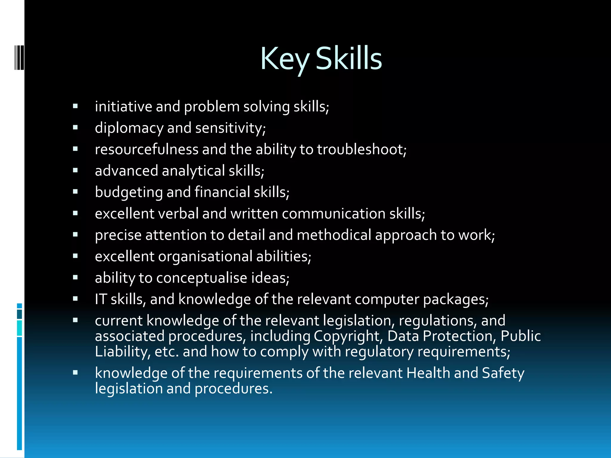 Production Manager Presentation | PPTX