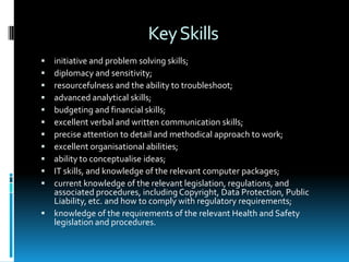 Production Manager Presentation | PPTX