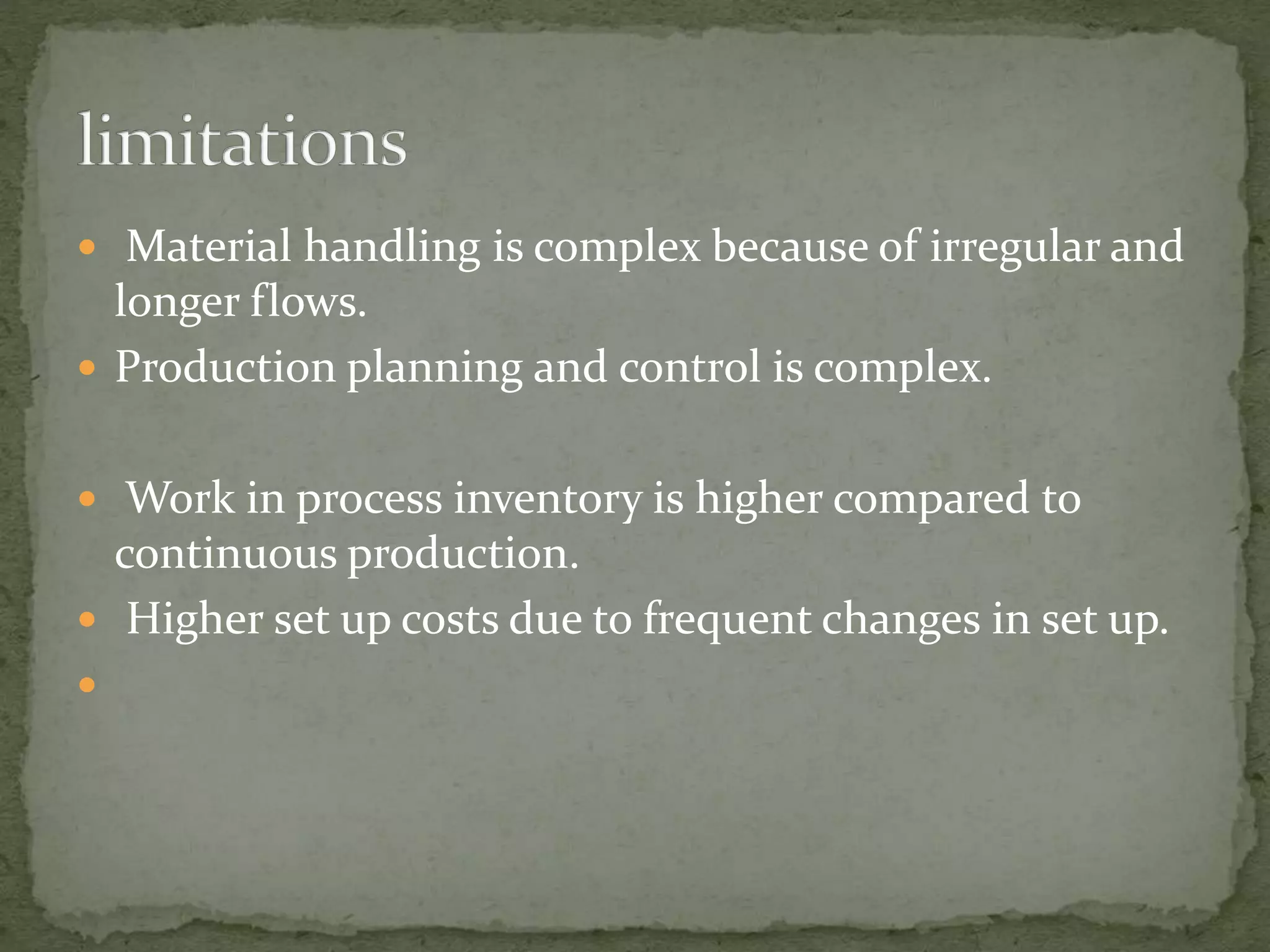 Production managment | PPT