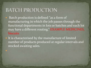 Production managment | PPT