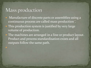 Production managment | PPT