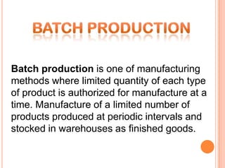 Production & material management | PPT