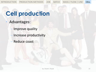 Operation Management: Production Methods | PDF