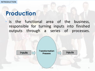 Operation Management: Production Methods | PDF