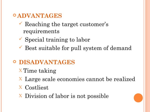 Methods of Production : Job, Batch & Mass Productiion | PPT