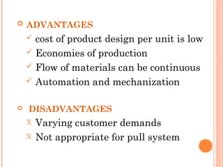 Methods of Production : Job, Batch & Mass Productiion | PPT