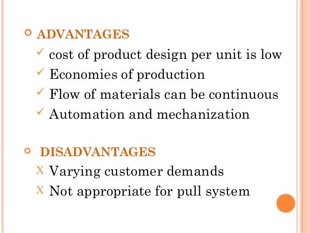 Methods Of Production Job Batch And Mass Productiion