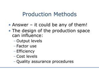 Production Methods & Kaizen | PPT