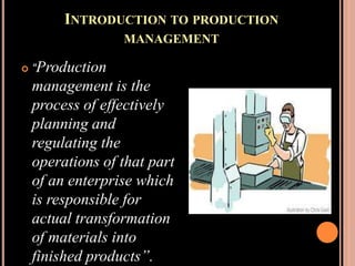 Emerging Trends In Production Management | PPTX