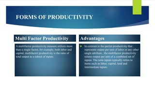 Production mgt(productivity ppt) | PPT