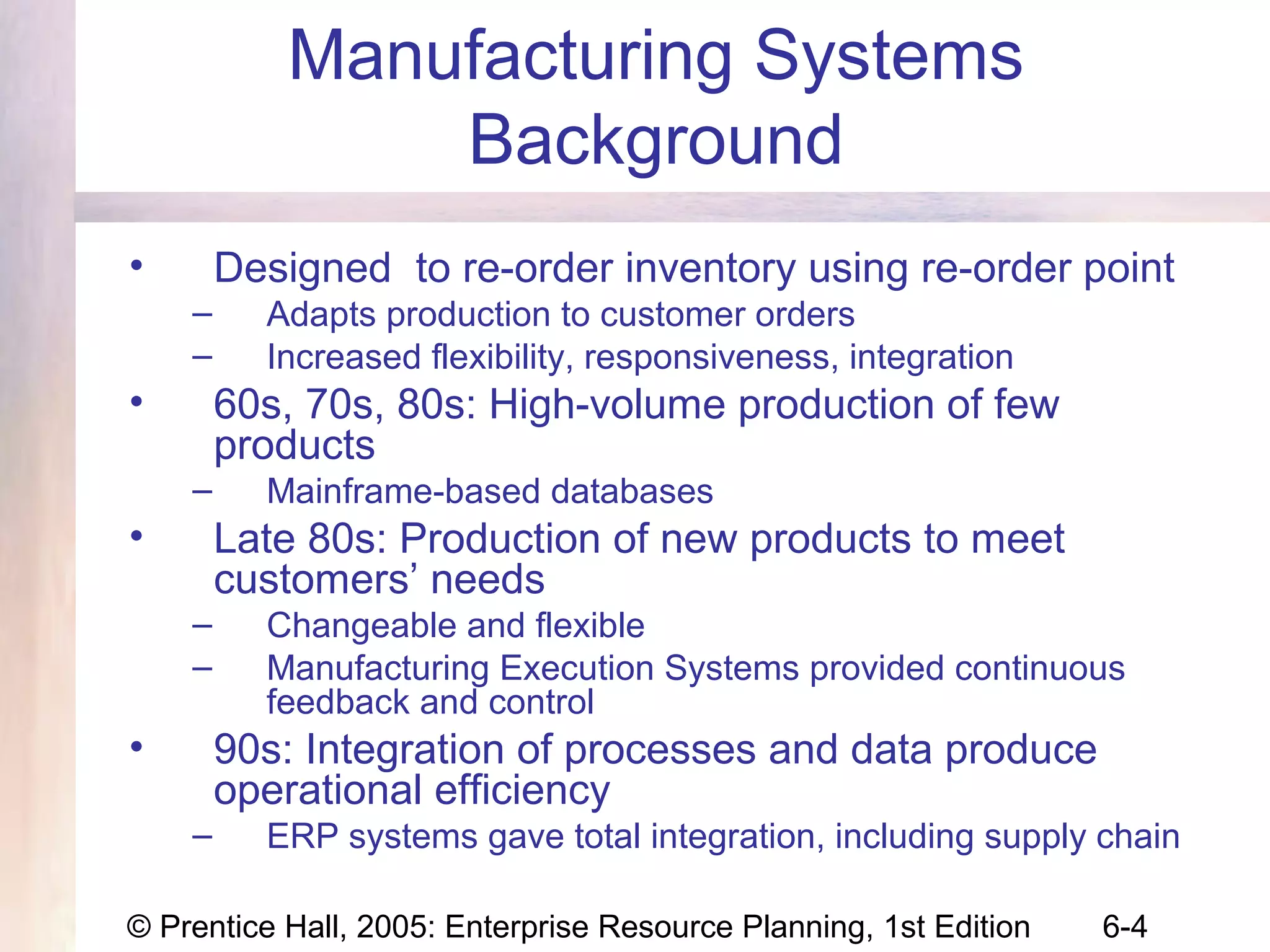 Production module in erp | PPT