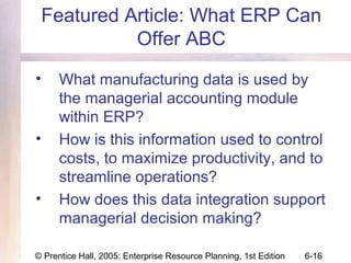 Production module in erp | PPT