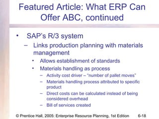 Production module in erp | PPT