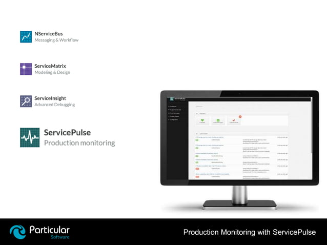 Production Monitoring with ServicePulse | PPT