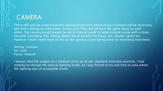 Production notes (1) | PPT