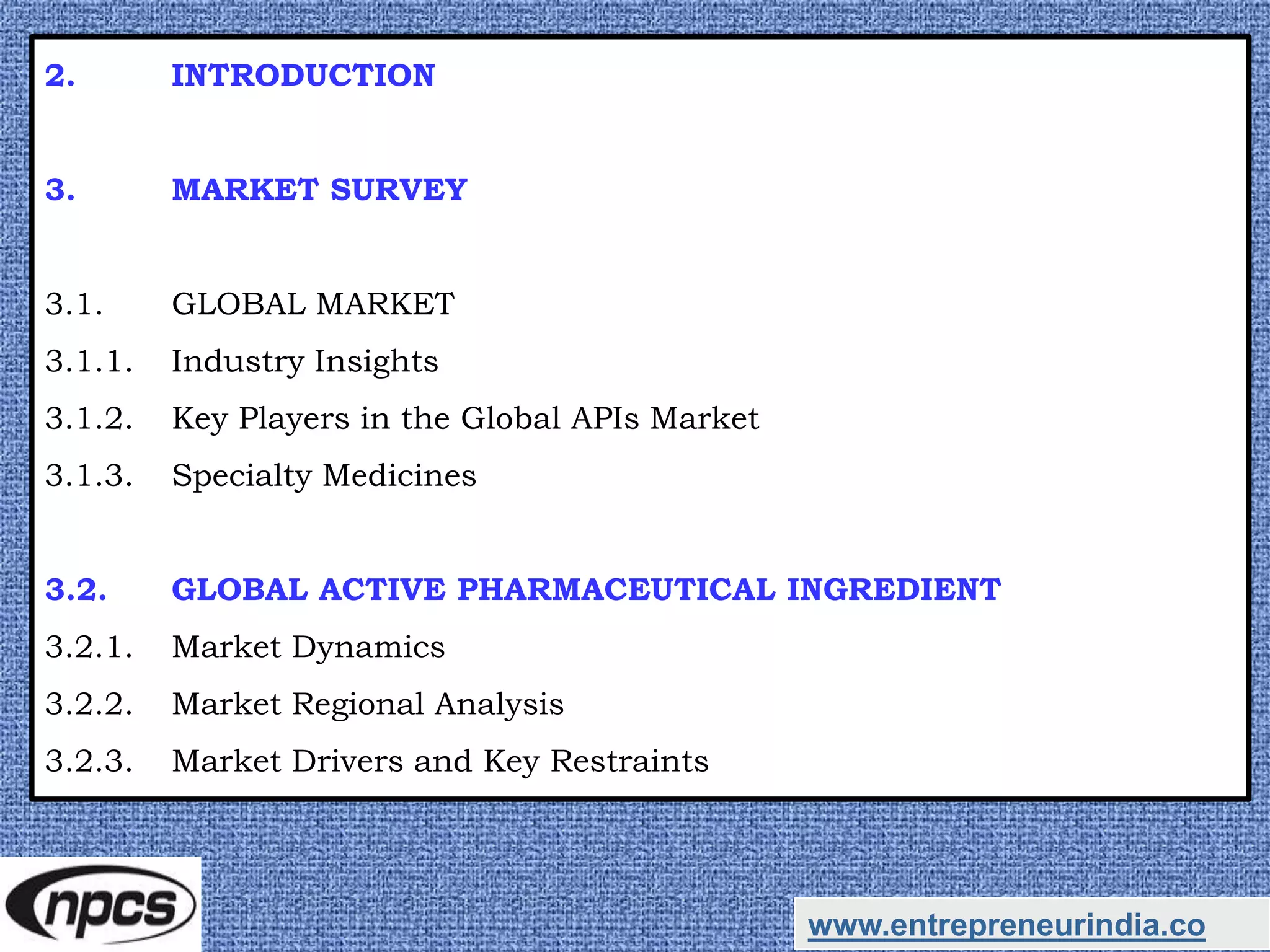 Production of active pharma ingredients (api) (amoxicillin trihydrate ...