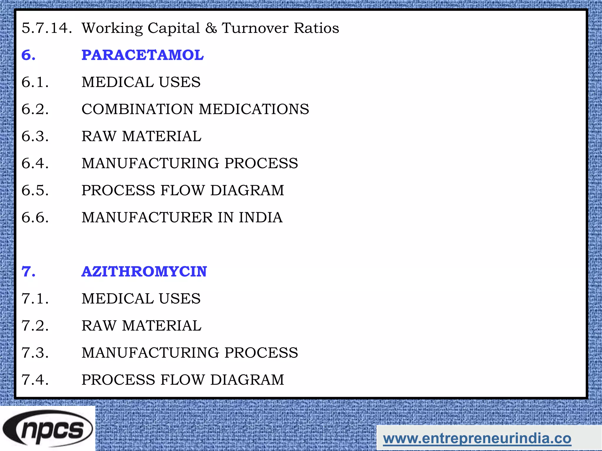 Production of active pharma ingredients (api) (amoxicillin trihydrate ...