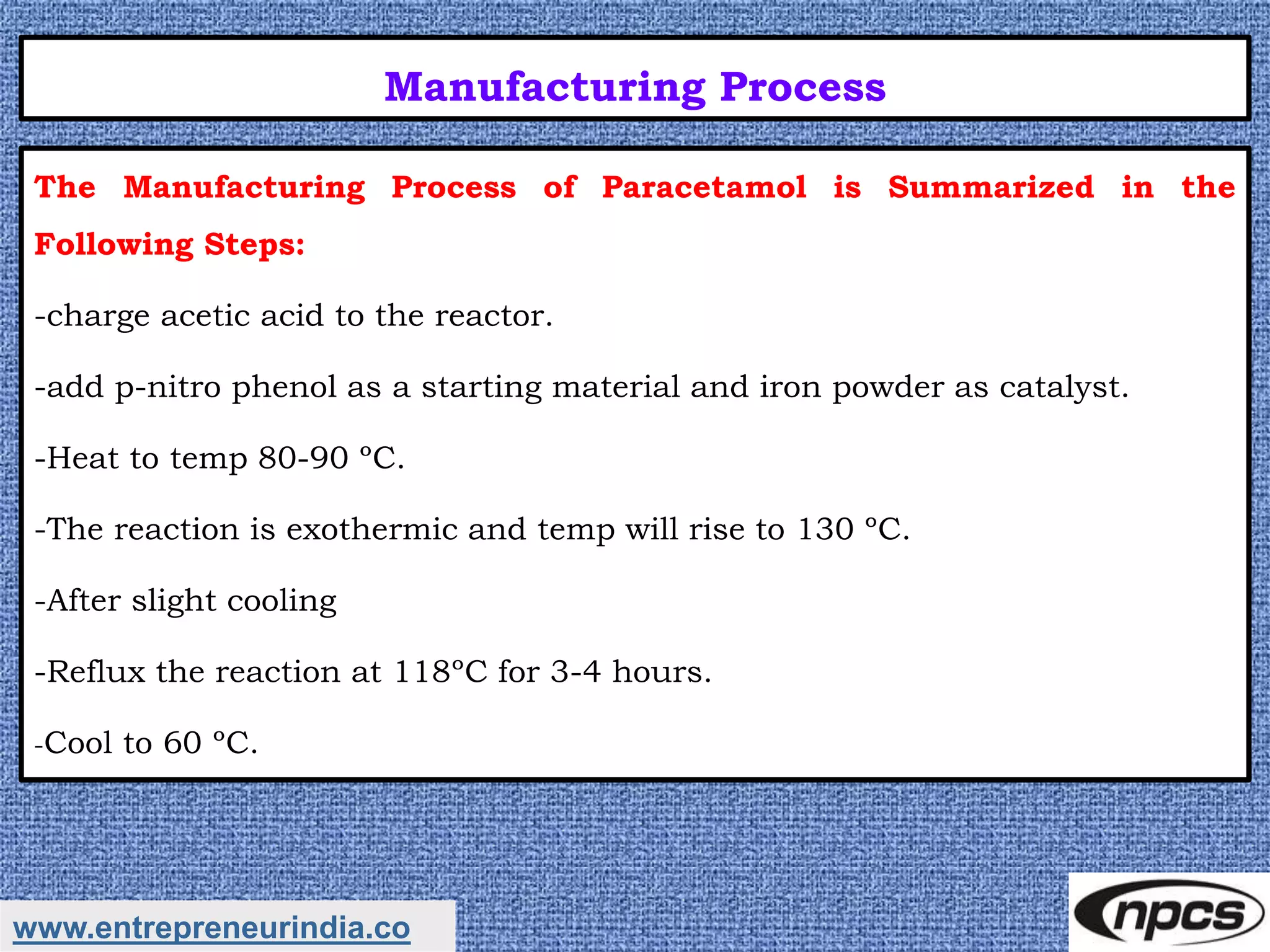 Production of active pharma ingredients (api) (amoxicillin trihydrate ...