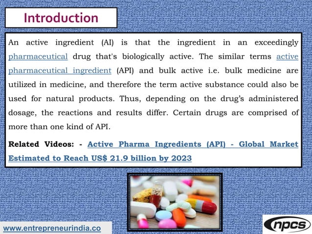 Production of active pharma ingredients (api) (amoxicillin trihydrate ...
