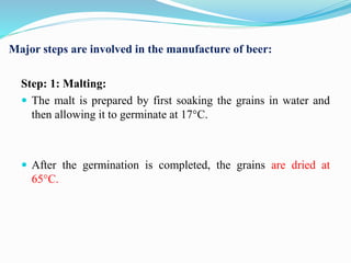 Production of alcohol | PPTX