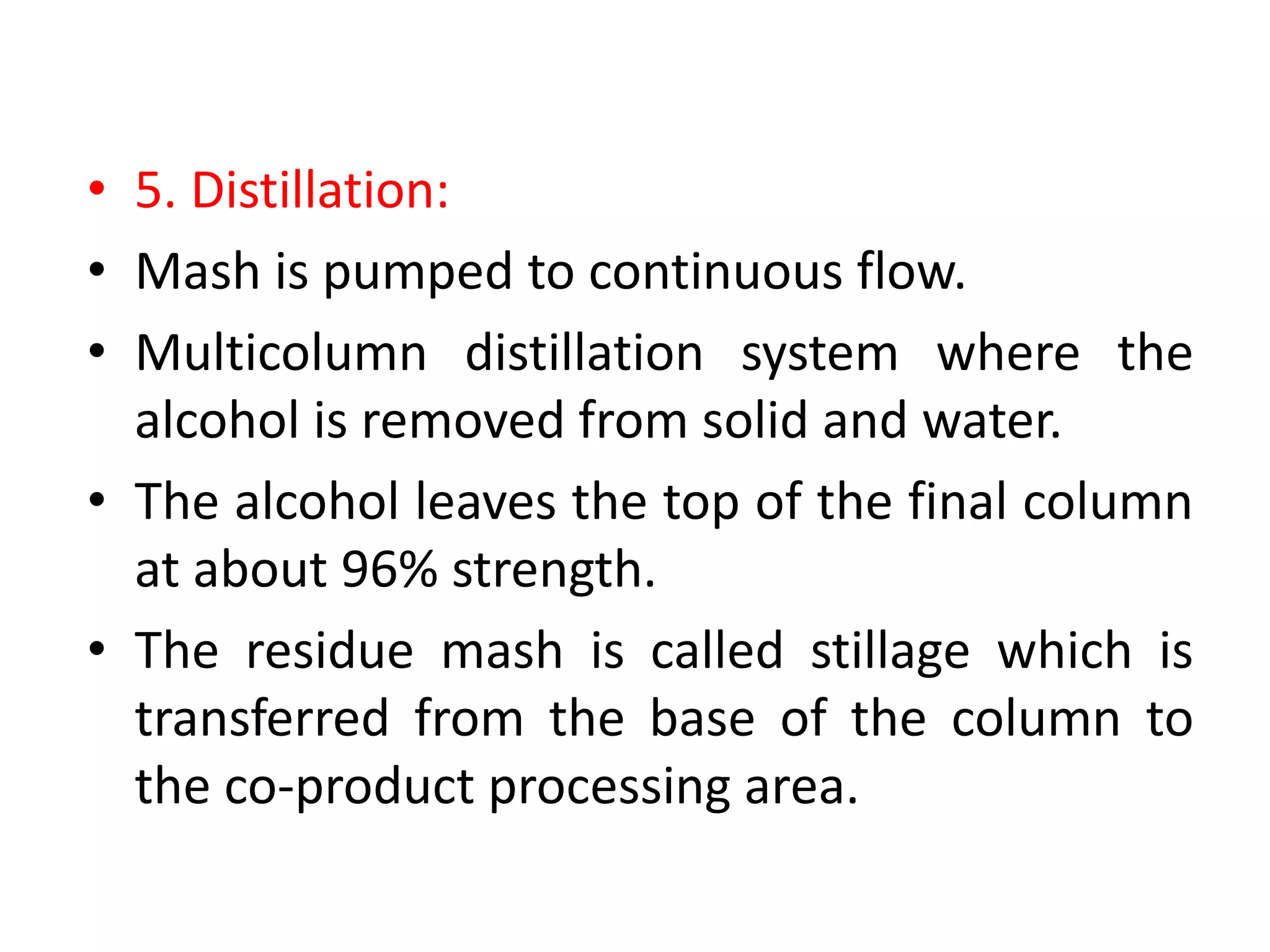 Production of alcohol | PPTX