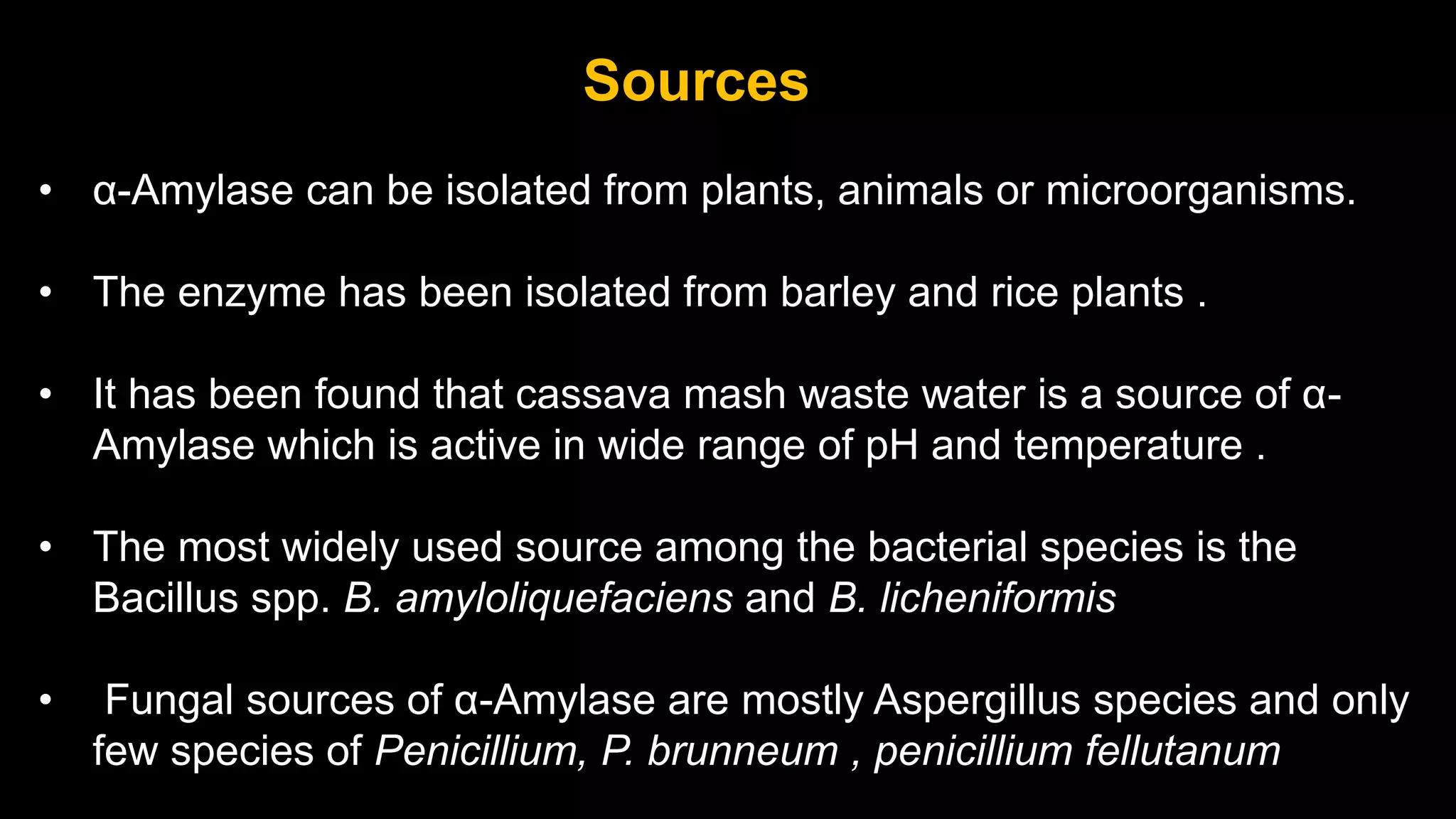 Production of amylase | PPTX