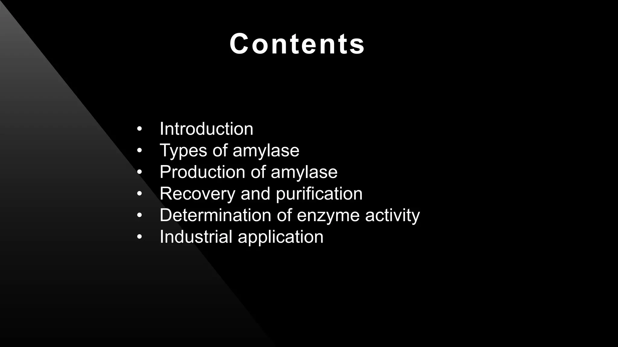 Production of amylase | PPTX