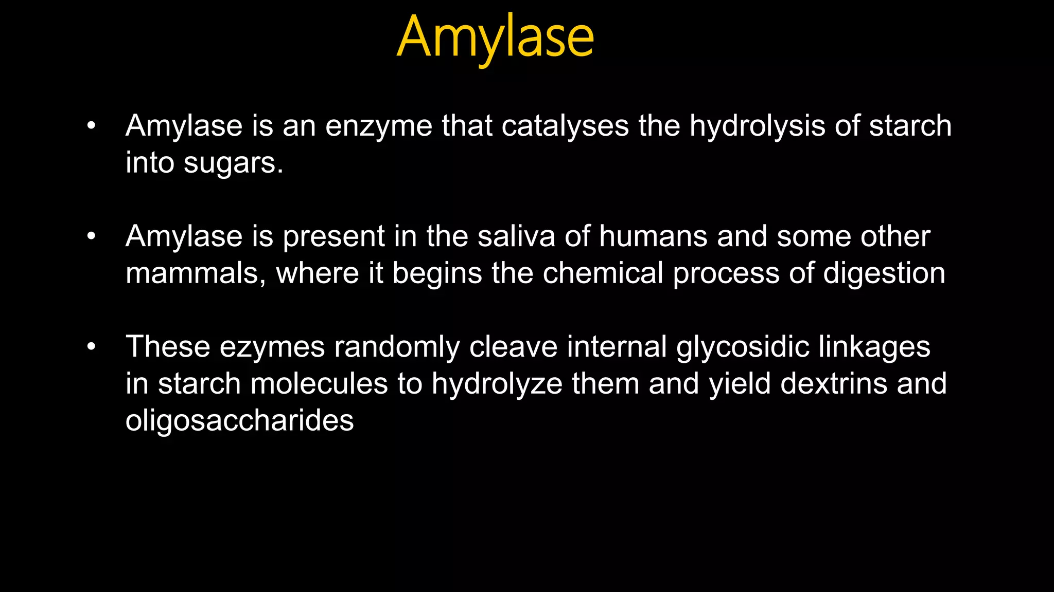 Production of amylase | PPTX