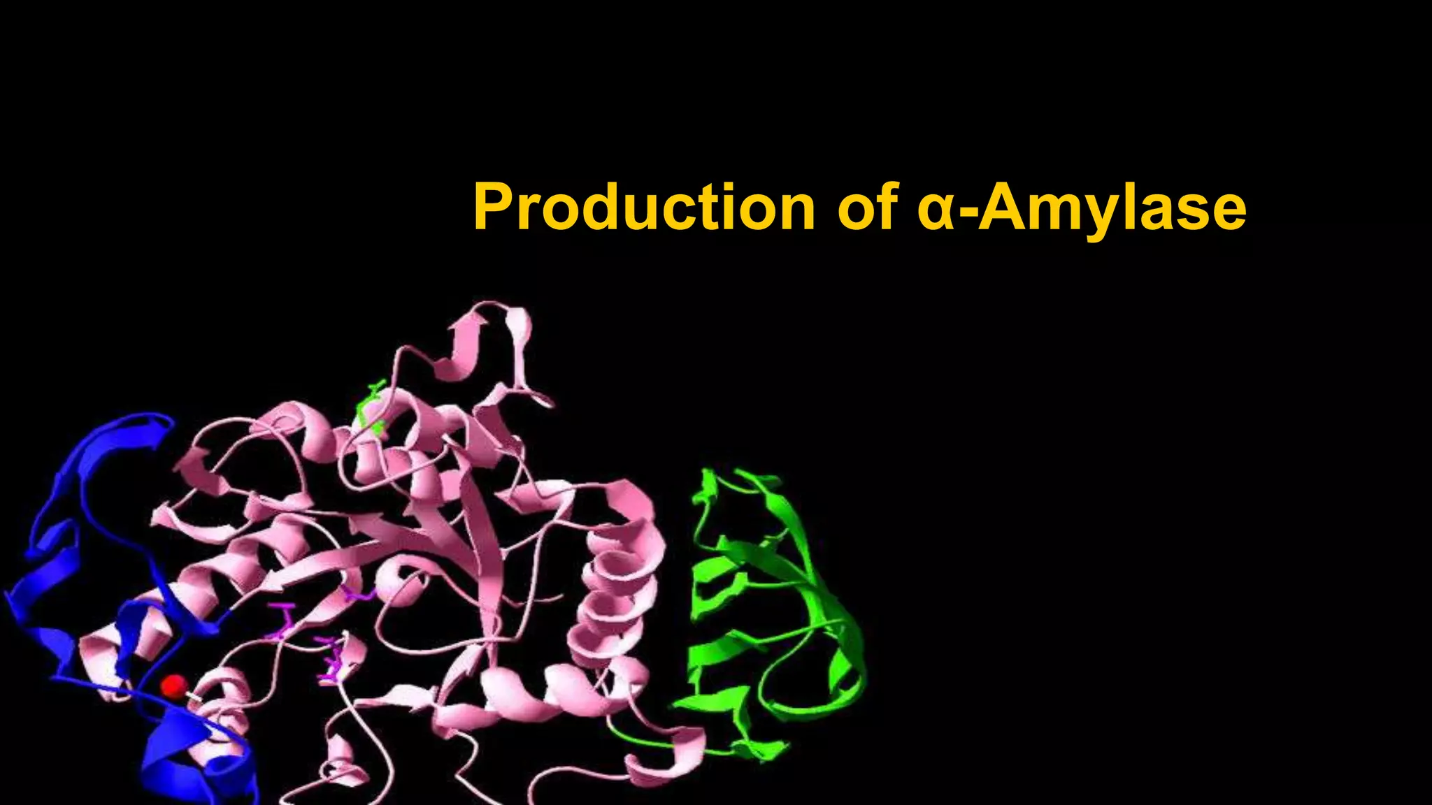 Production of amylase | PPTX