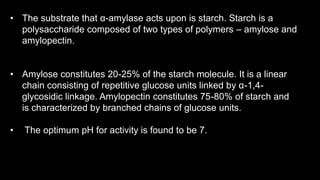 Production of amylase | PPTX