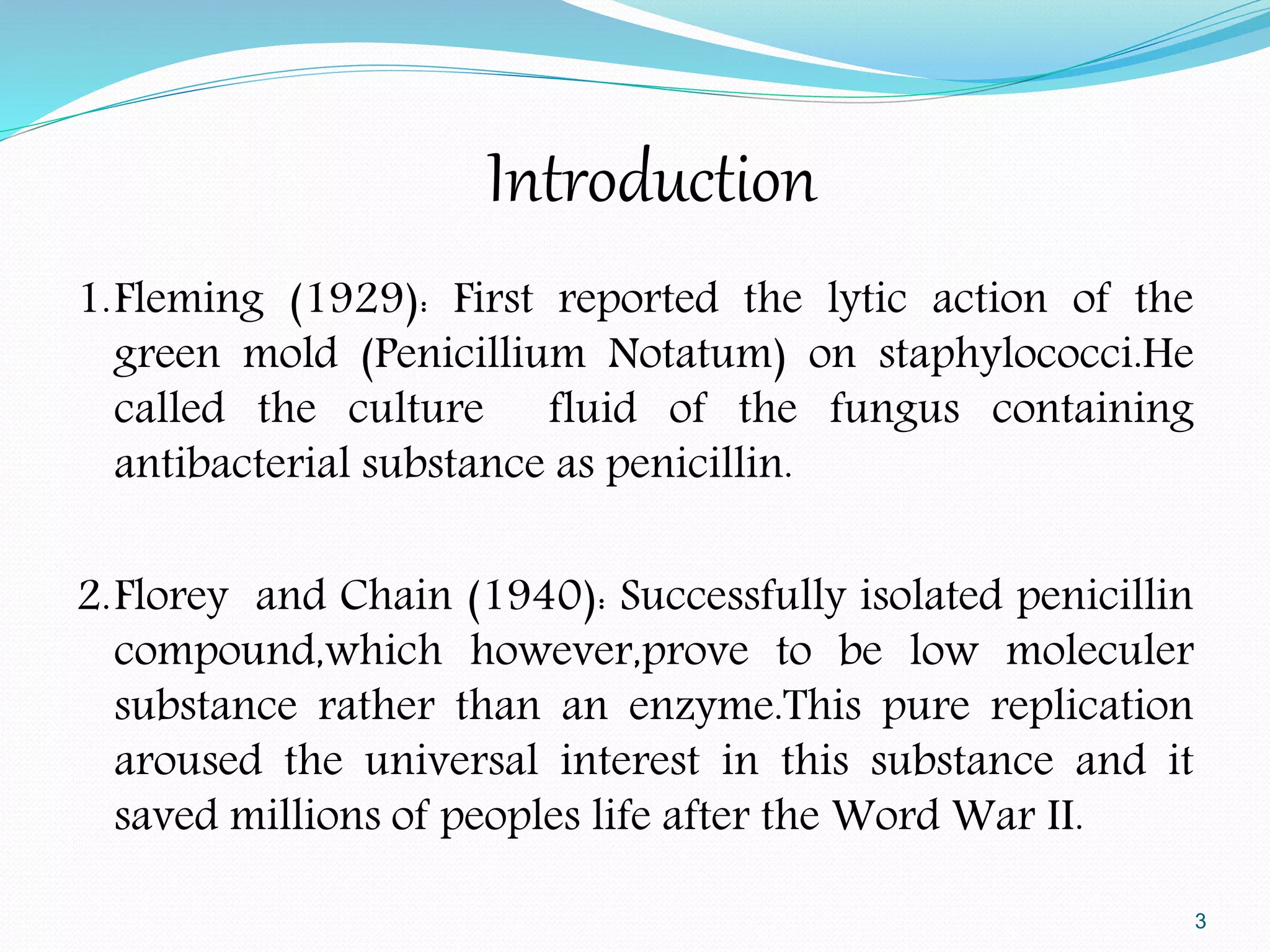 Production of Antibiotics | PPT